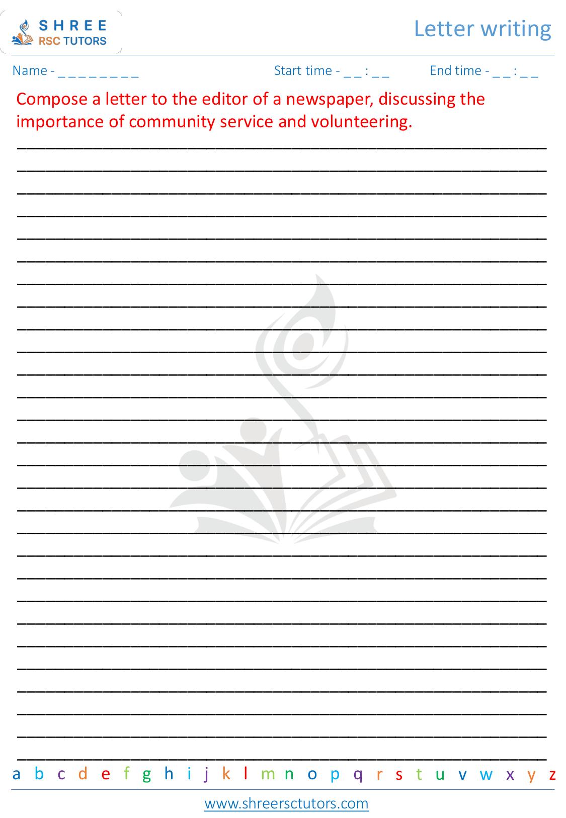 Essay And Letter Writing Worksheets For Grade 7 English Shree Rsc Tutors essay-and-letter-writing-worksheets-for-grade-7-english-shree-rsc-tutors